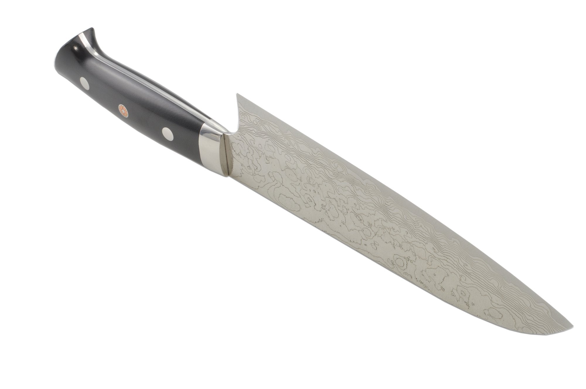 Takeshi Saji Damascus | Japanese Diamond Santoku 180mm (R2)