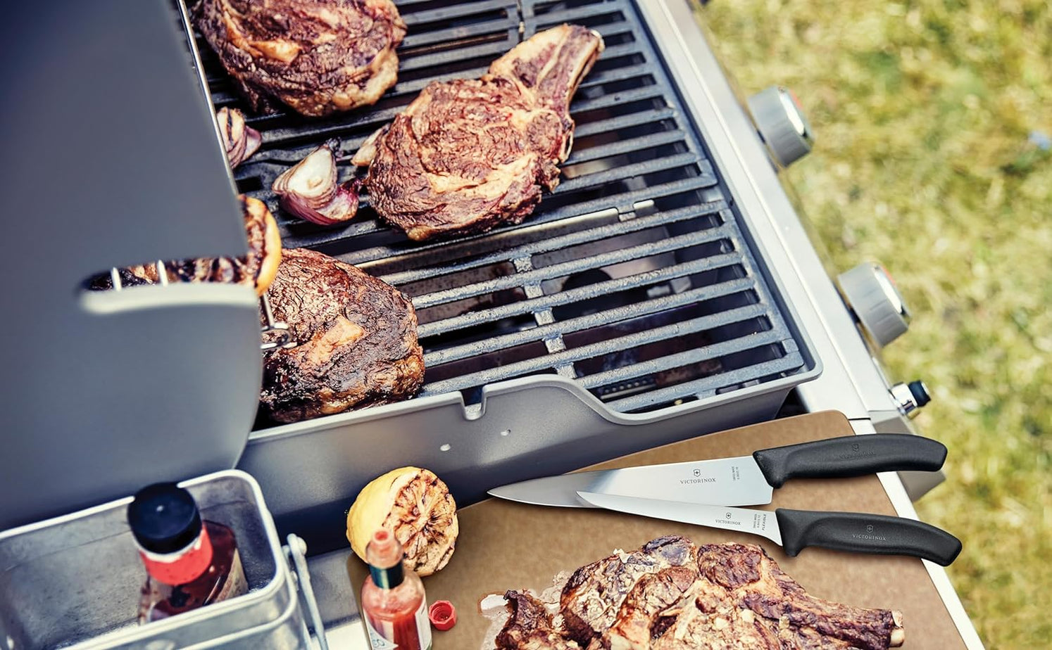 Victorinox Classic | 7-Pcs BBQ Set (7.4012.7-X1)