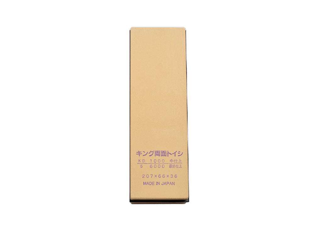 King Toishi Whetstone | Knife Sharpening Stone (#1000/#6000)